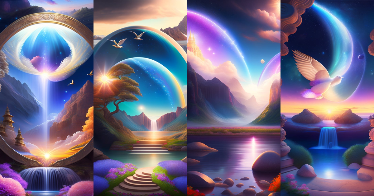 Lexica - Behold a sublime 3d artwork that transports you to an ...