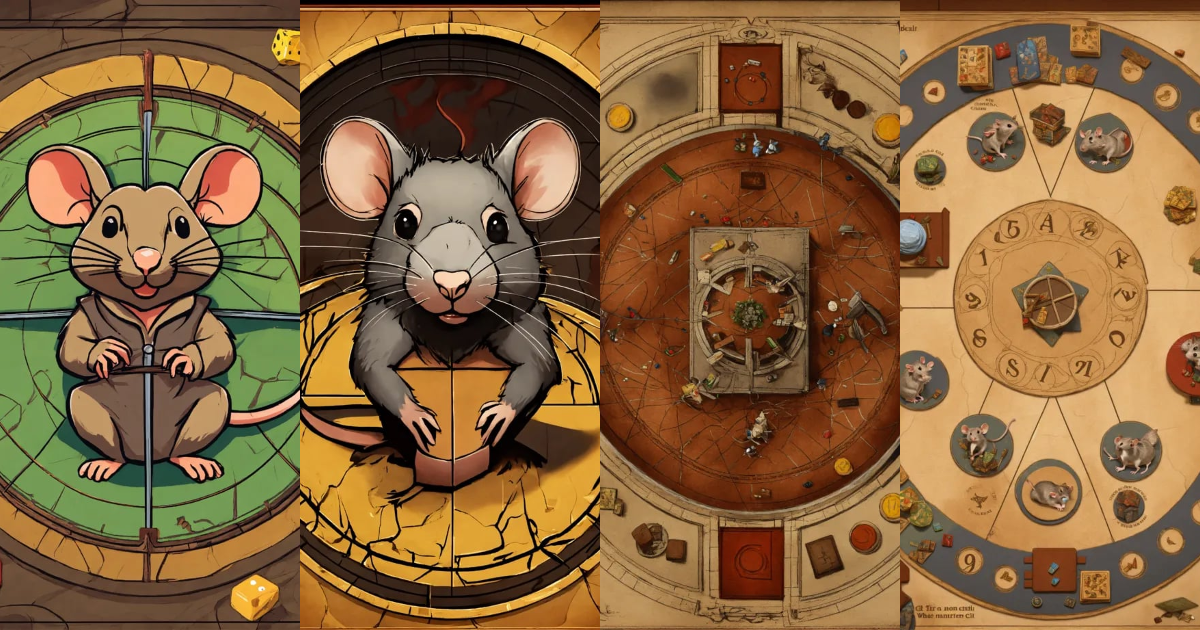 Lexica - Rat circle for board games