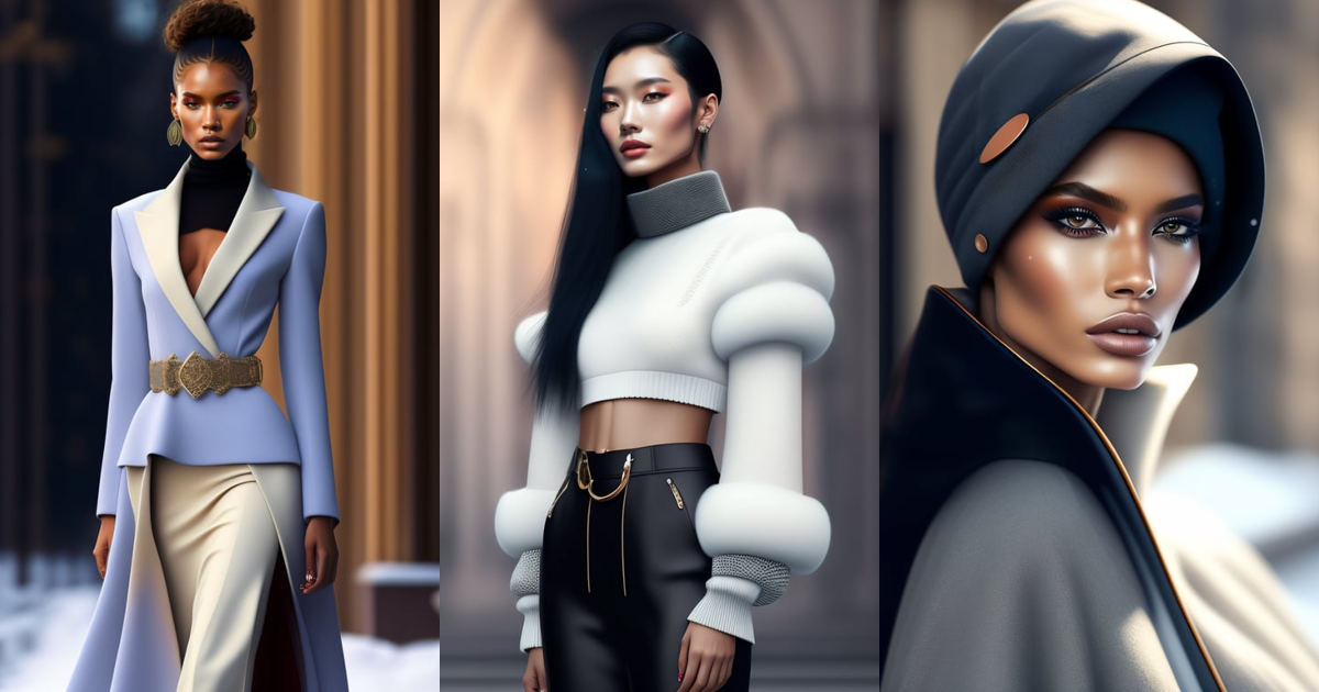 Lexica - , asymmetrical, avant-garde clothing style, hyperrealism, 3d ...