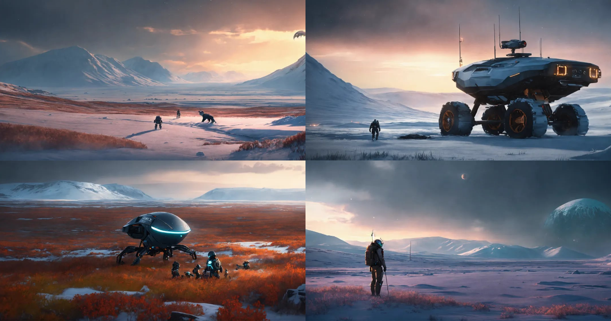 Lexica - Step into cinematic world of an alien invasion where the line ...