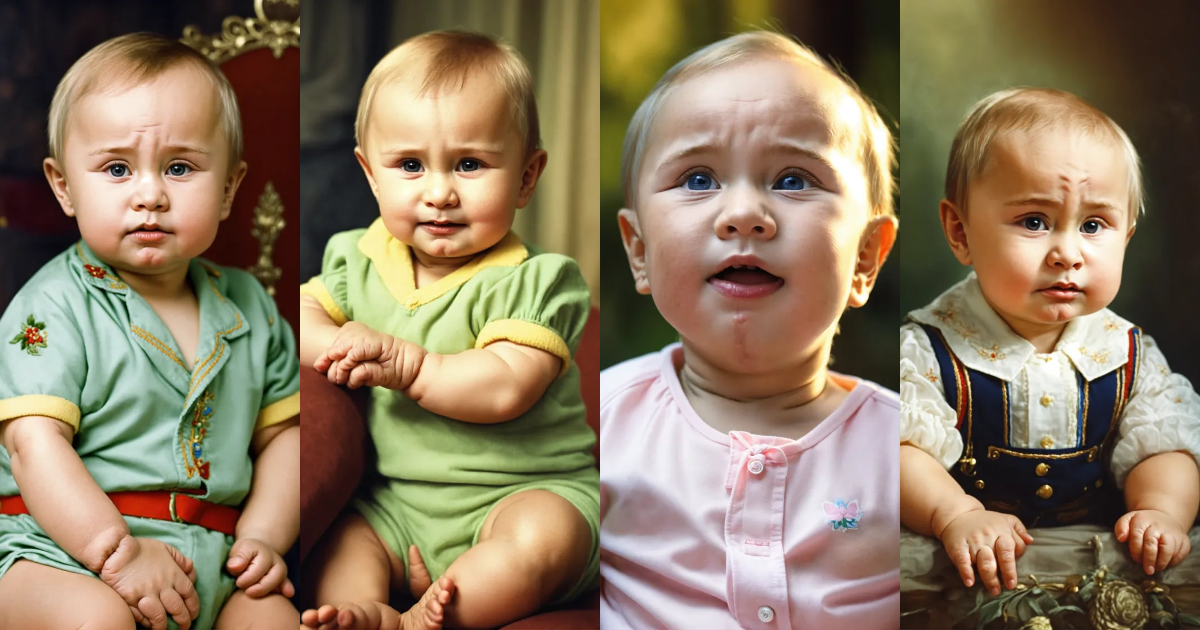 Lexica - Vladimir putin as a cute baby