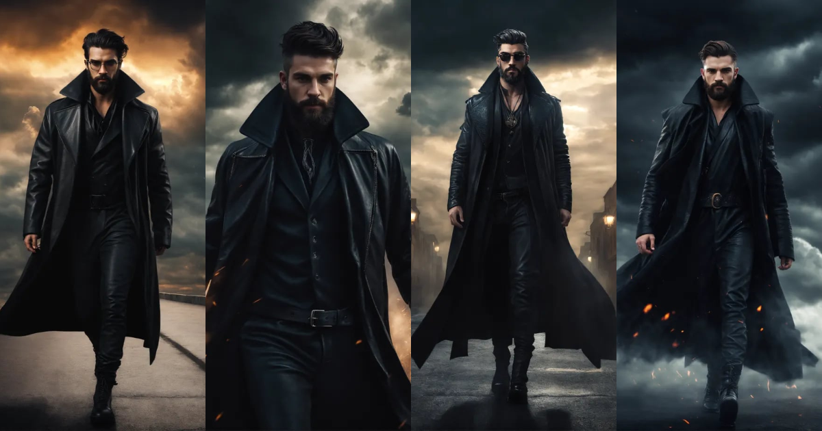 Lexica - Evil hipster wizard, a handsome white male evil god, a ...