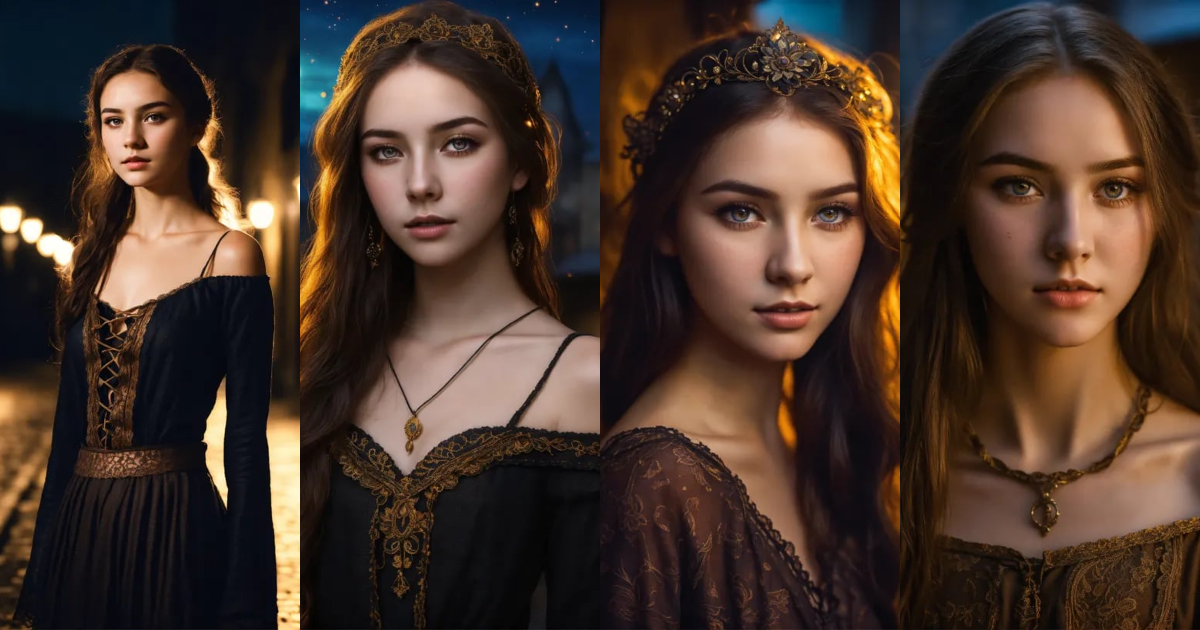 Lexica - Portrait, goddess of beauty, childish, highly attractive 14 ...