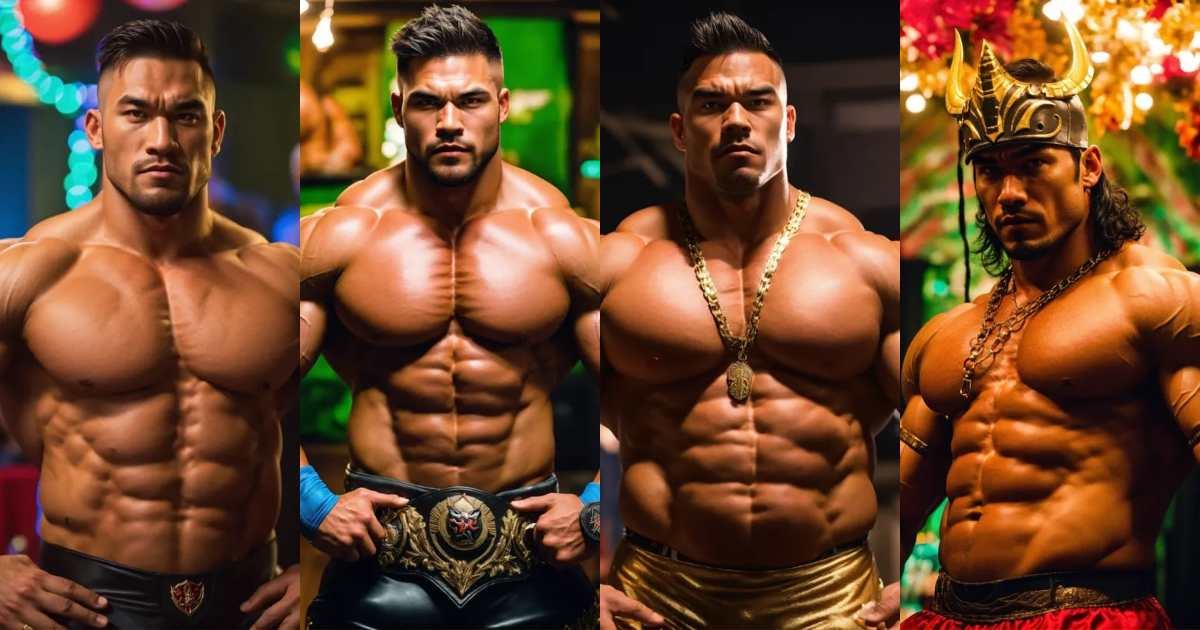 Lexica - 30-year-old man with big muscles, big bodybuilder, body like a ...