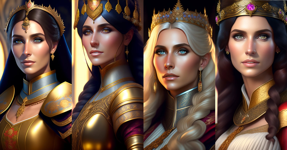 Lexica - Highly detailed closeup portrait of a fairytale medieval ...