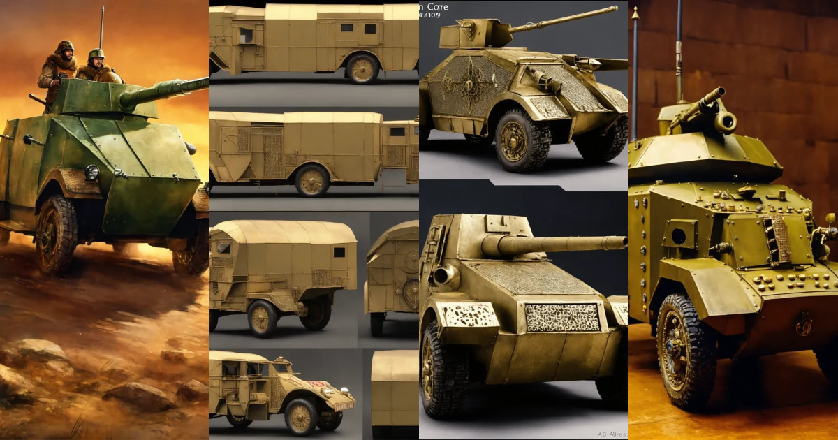 Lexica - Anglo saxon modern armoured car