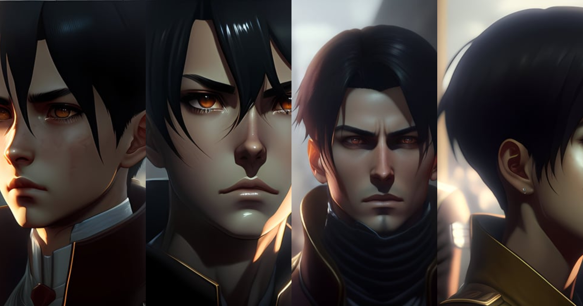 Lexica - Levi ackerman, attack on titan, hyper detailed, digital art, 8 ...