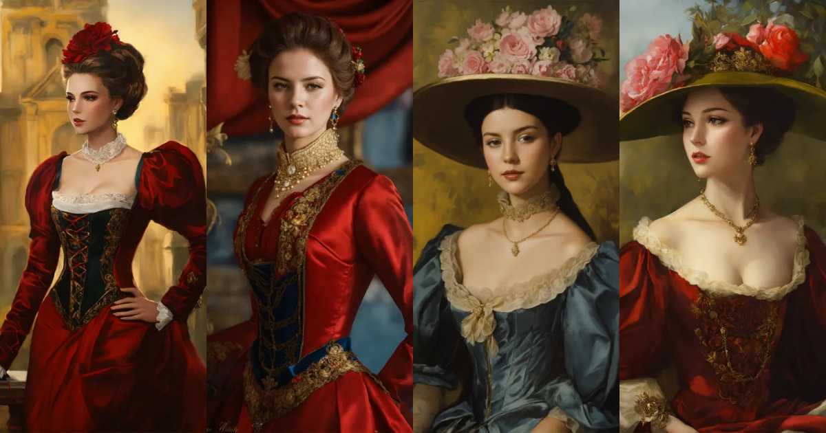 Lexica - Young lady countess