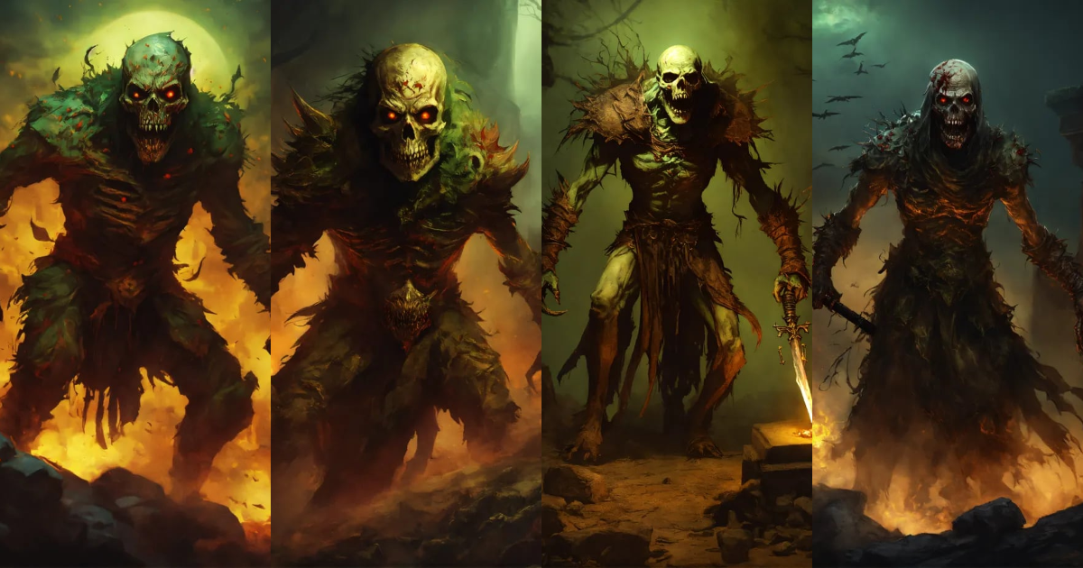 Lexica - Undead creature rise from e tomb