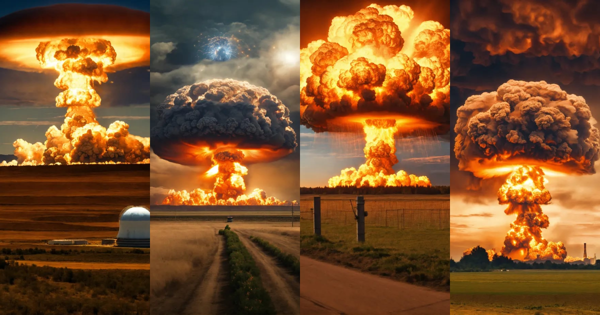 Lexica - Nuclear explosion at a distance with Einstein's e= m c^2 ...