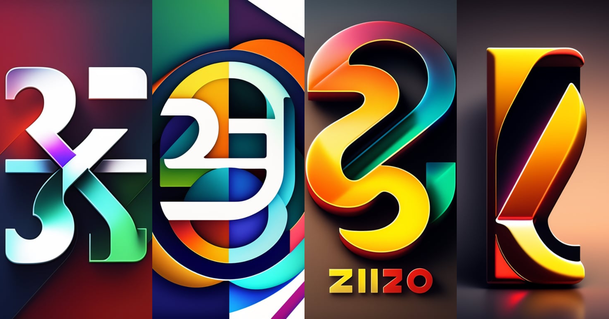 Lexica - An abstract zero and one": The logo could feature an abstract ...