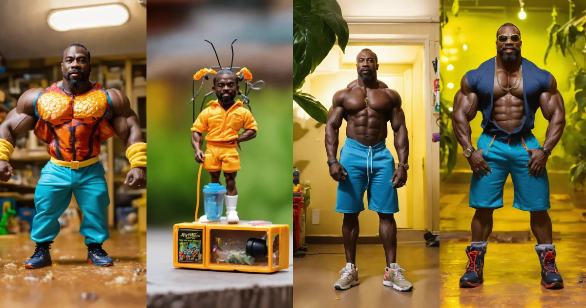 Lexica - 1 inch Bug size Shrunk tiny shrinking micro Rapper fairy toy ...