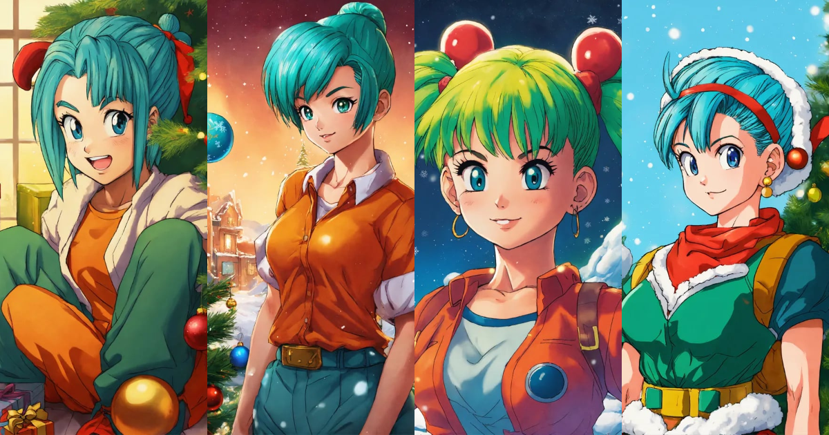 Lexica - Bulma, Dragon Ball Z Anime, children's book illustration style ...