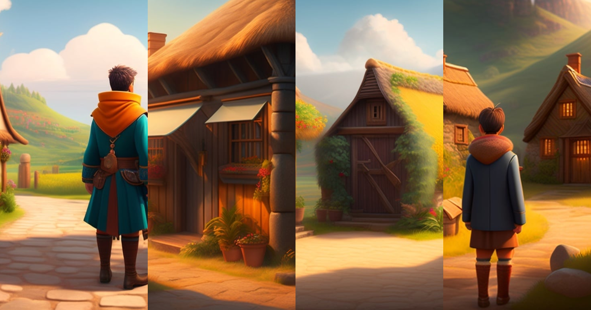 Lexica - One sunny morning in a small village, there lived a man named ...
