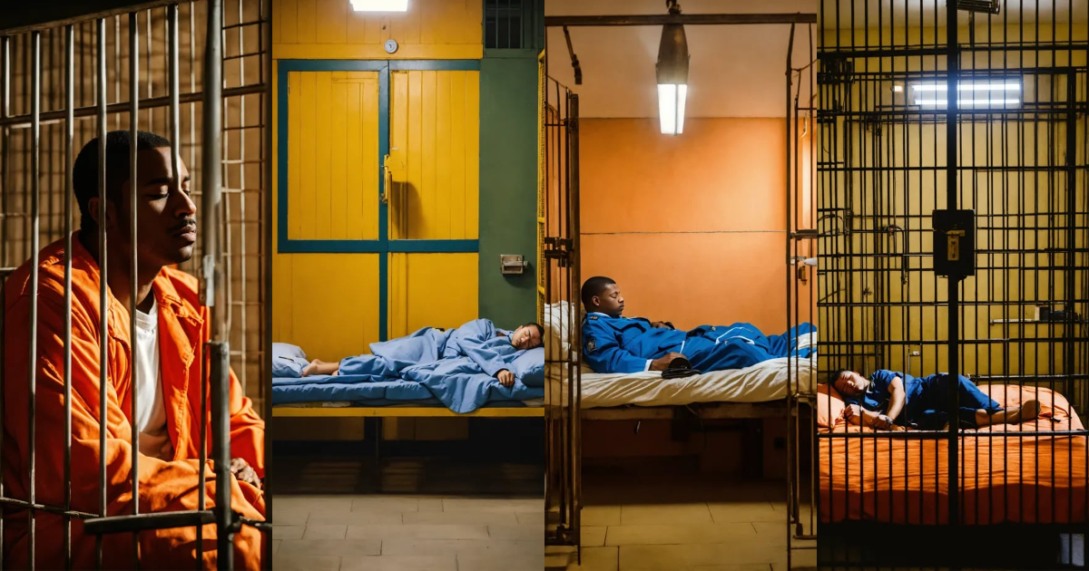 Lexica - Guard of security of prison sleeping