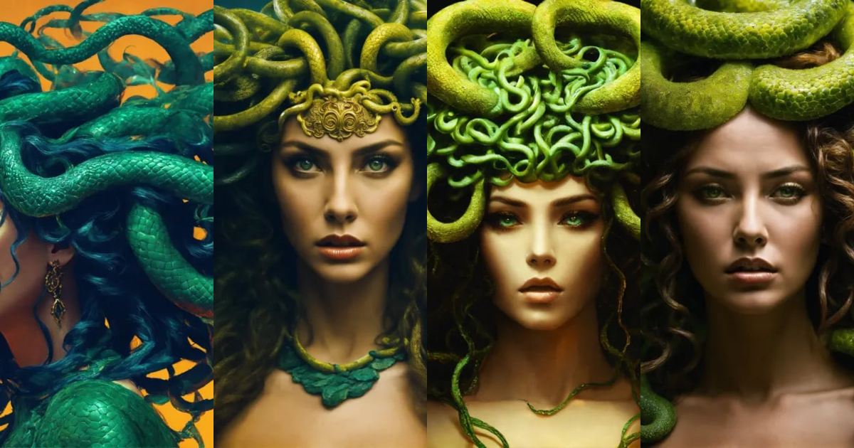 Lexica - Medusa Transformation and Redemption A bold and unique choice ...