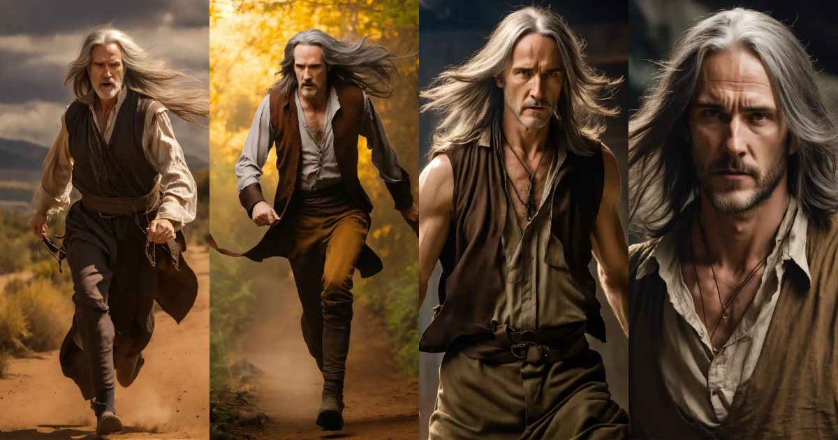 Lexica - In photographic style Matt Mercer as a tall long distance ...