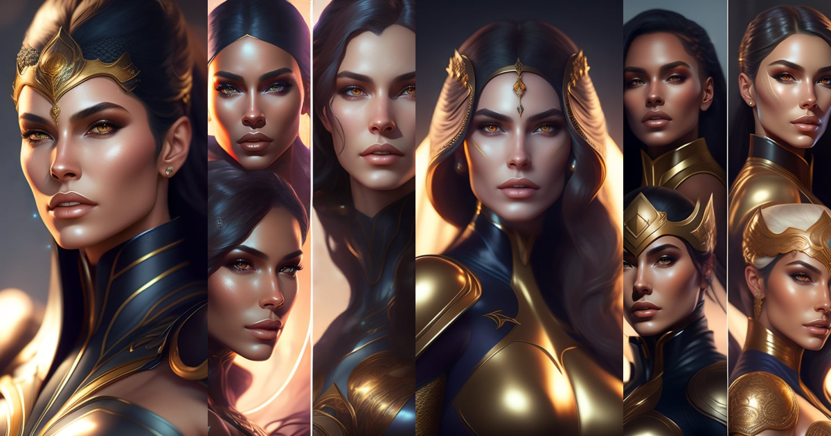 Lexica - A female super hero with two heads, ultra realistic, concept ...