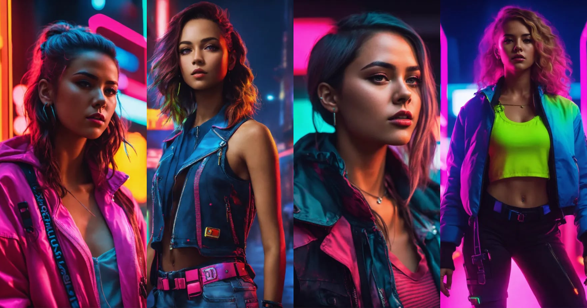 Lexica - Cinematic photography, modern, mixed female rebel ...