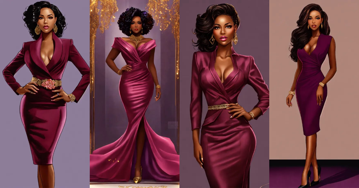 Lexica - Beautiful black businesswoman gorgeous "dark face skin ...