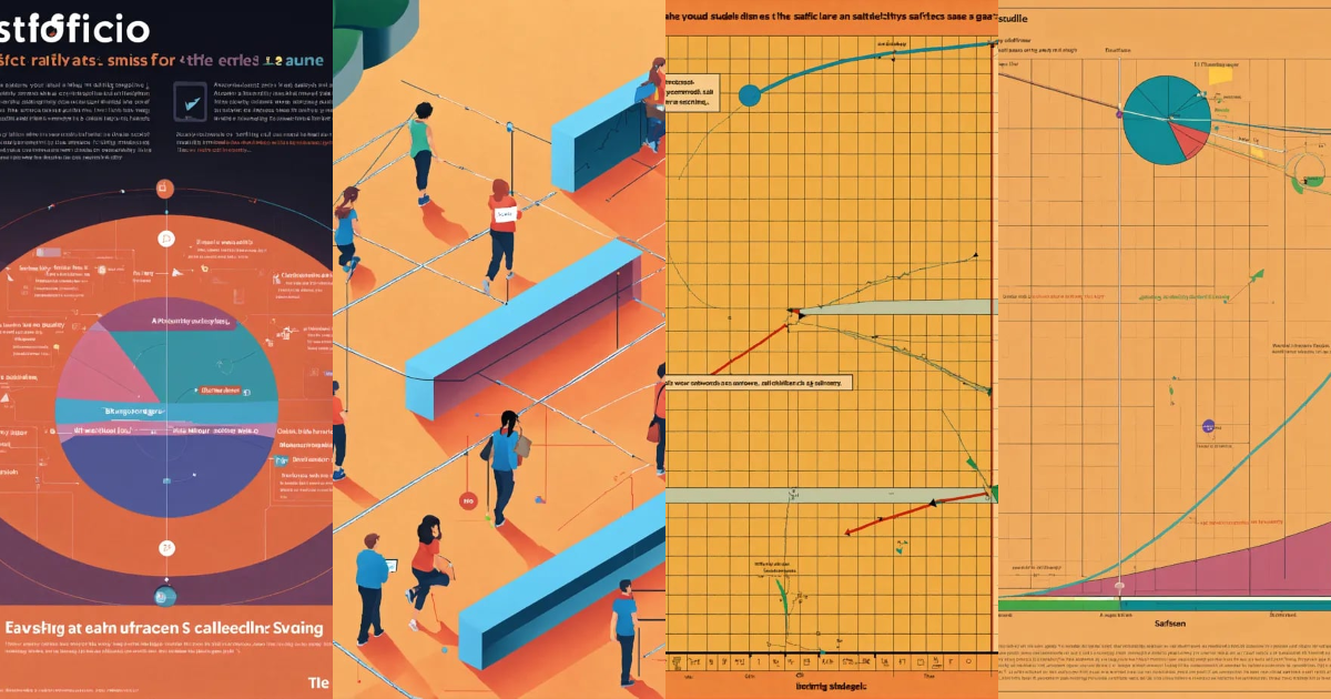Lexica - Satisficing'. Around the graph, students are shown taking the ...