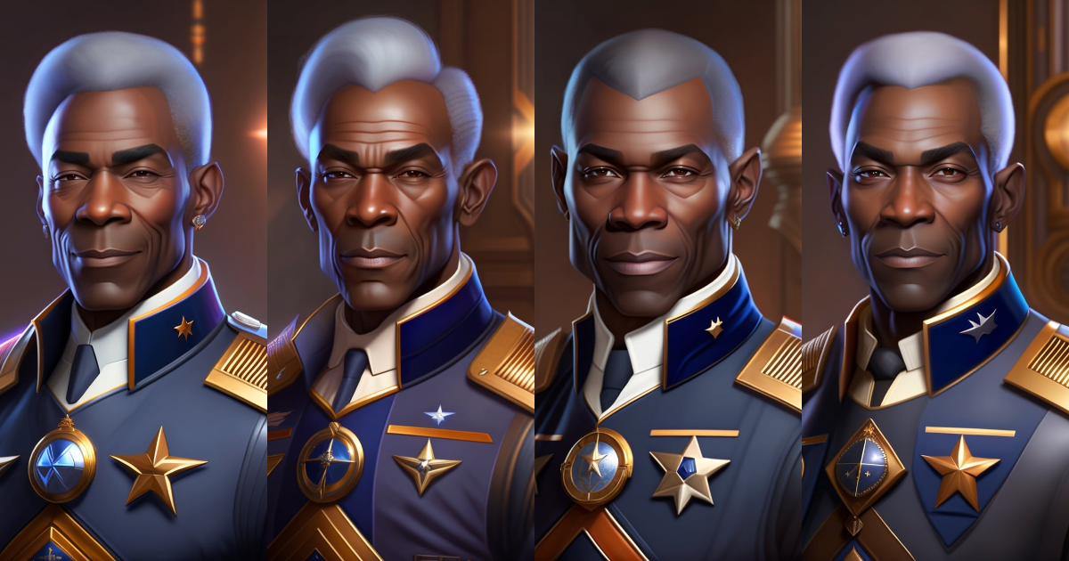 Lexica - Portrait of a man by greg rutkowski, old admiral jagged fel ...