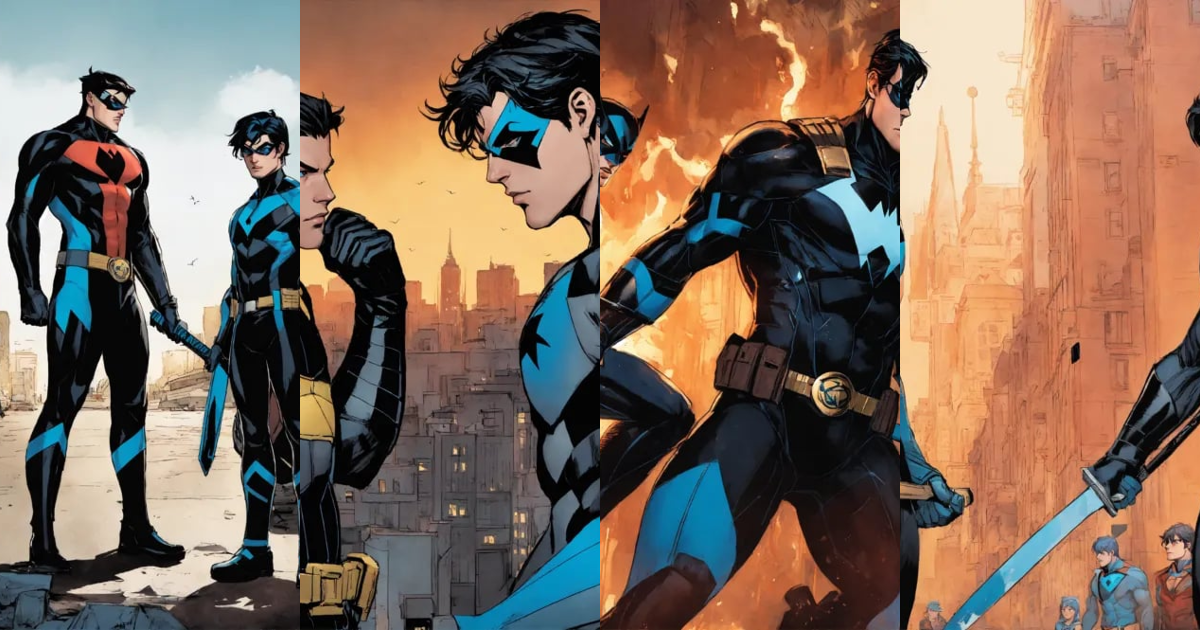 Lexica - DC's Titan's Gar Logan and Nightwing
