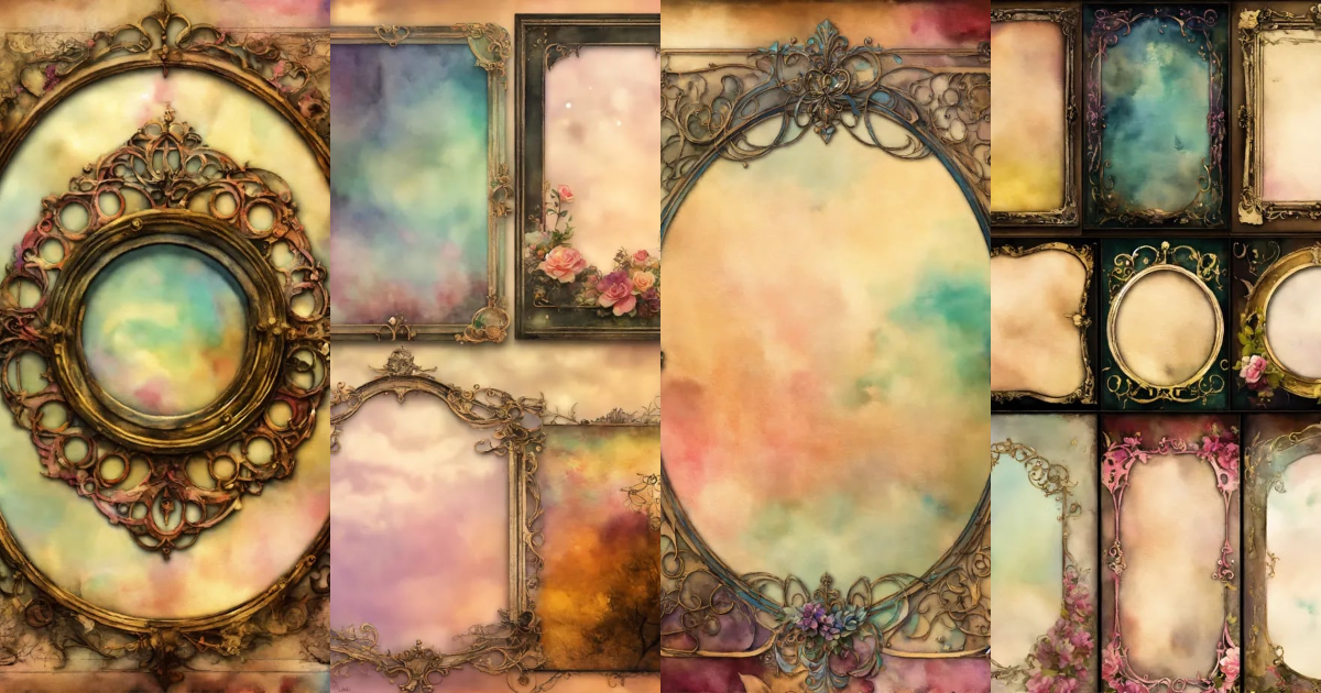 Lexica - Shabby chic dreamy mist pastel junk journals Create detailed ...