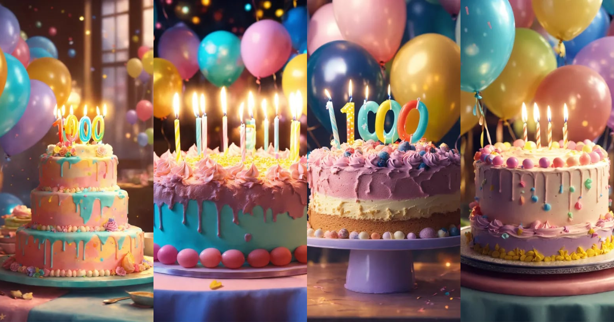 Lexica - Epic shot of a ultra detailed birthday cake with the number 10 ...