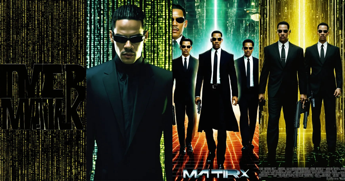 Lexica - Men in black Matrix