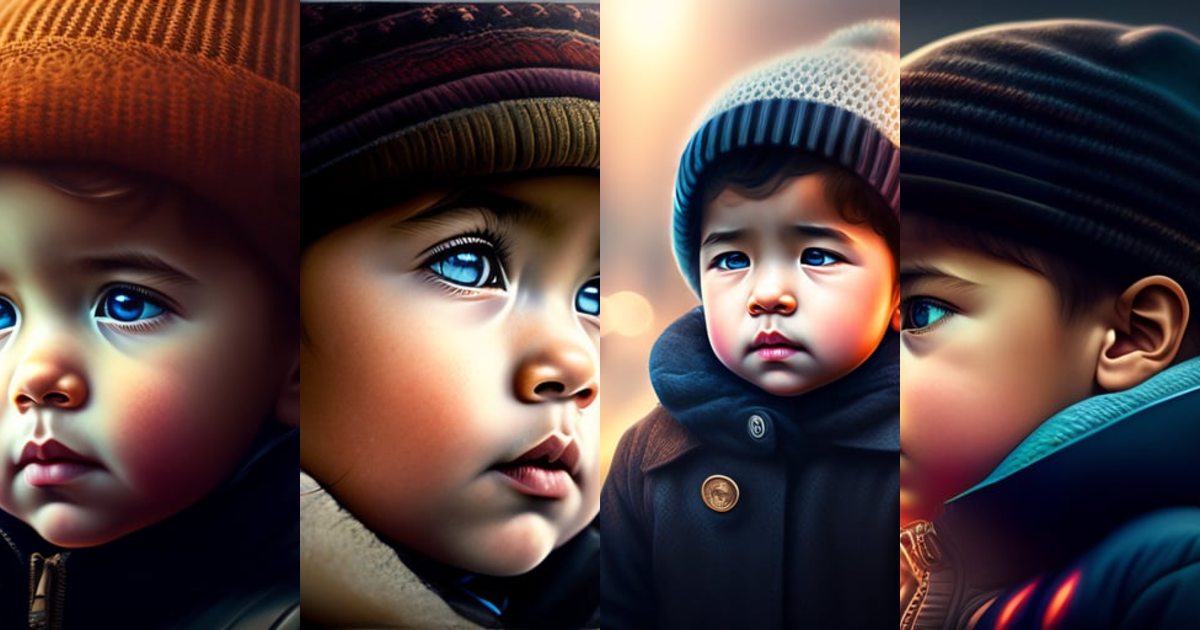 Lexica - Small child, exhibition, surreal, highly detailed, sharp focus ...