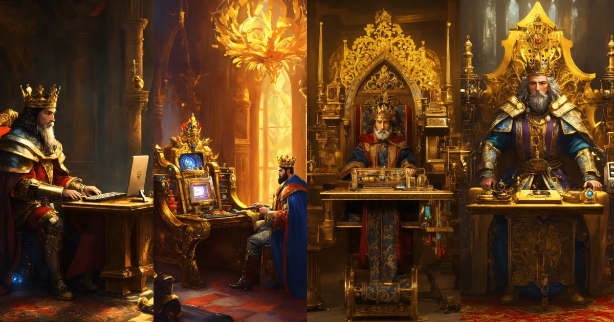 Lexica - King use the computer and other king use mechanical item