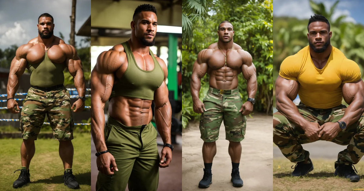 Lexica - 30-year-old man with big muscles, big bodybuilder, body like a ...