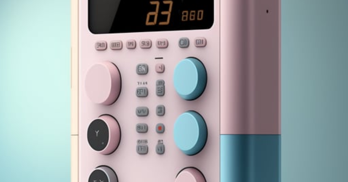 Lexica - Handheld pocket Time Machine designed by Dieter Rams. Pastel ...