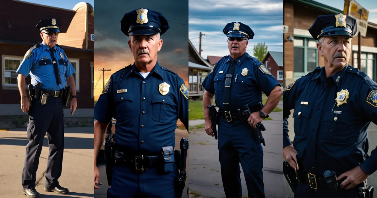 Lexica - Scared RANDOM unique expressive old SMALL-TOWN COP REALISTIC ...