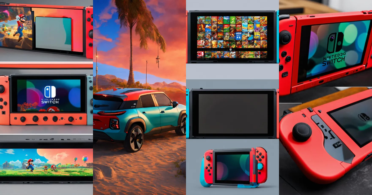 Lexica - Redesign Nintendo Switch 2