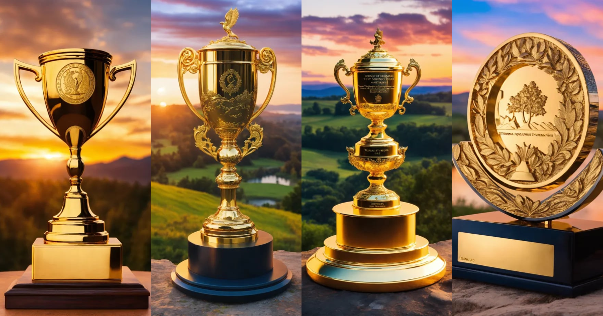 Lexica - Design a triumphant gold trophy for software engineers that ...