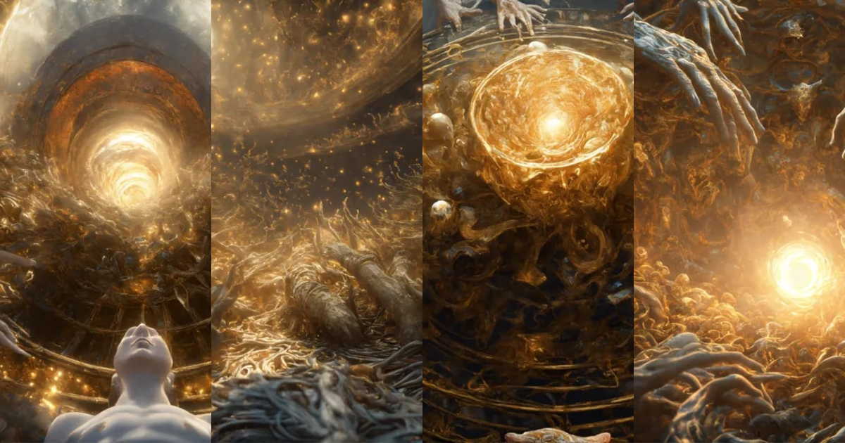 Lexica - (masterpiece, best quality, high resolution), white zombie hands emerging from a ...