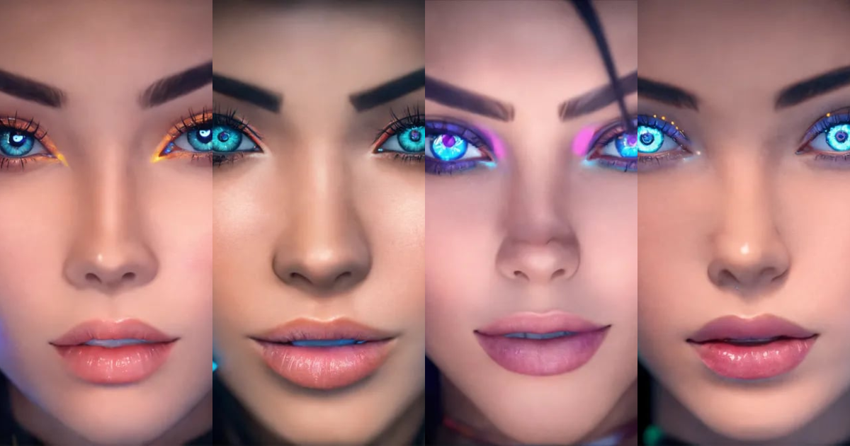 Lexica - Symmetry, cosplay, Cosplayer, evil,megan fox, spiral eyes ...