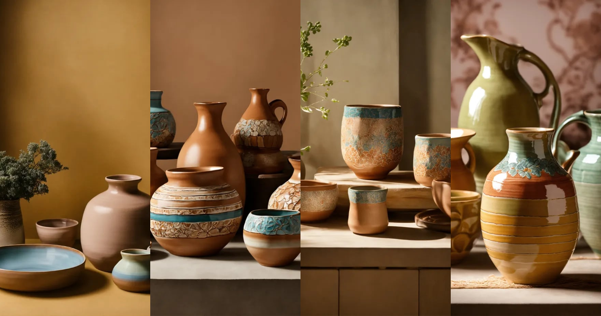 Lexica - Create unusual and eye-catching images of handmade ceramics in ...