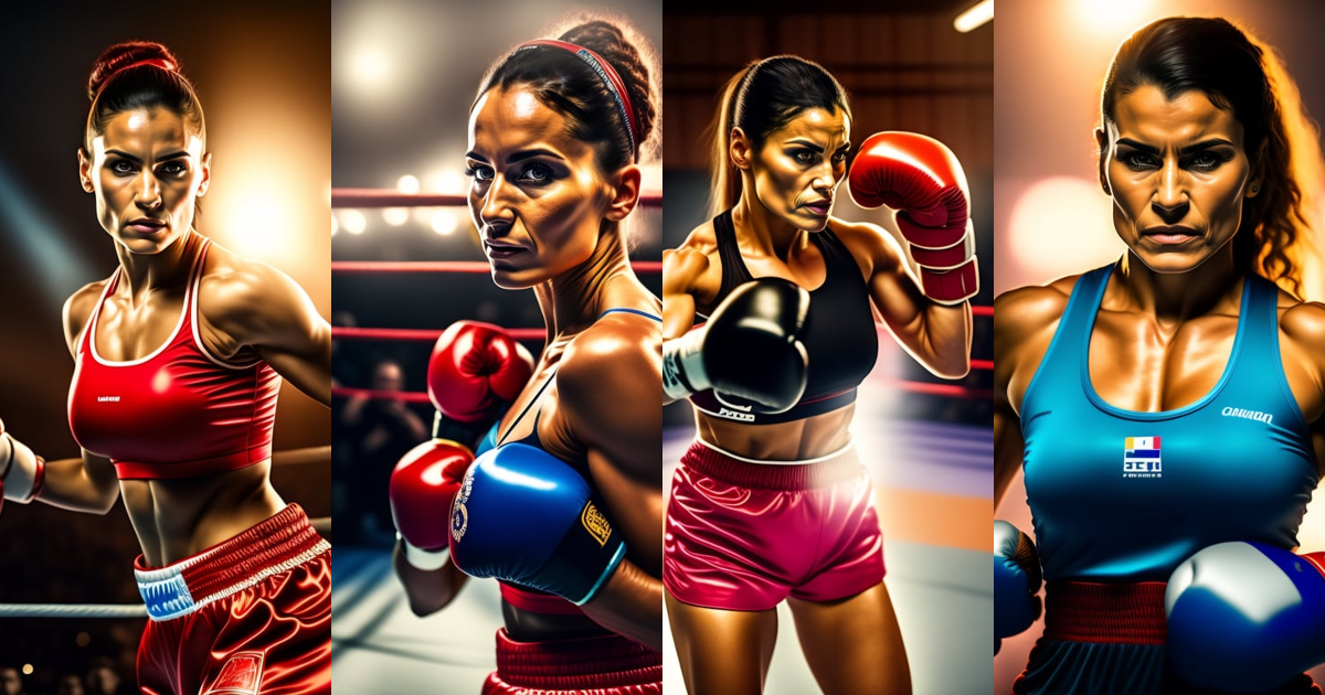 Lexica - A romanian woman boxing fighter