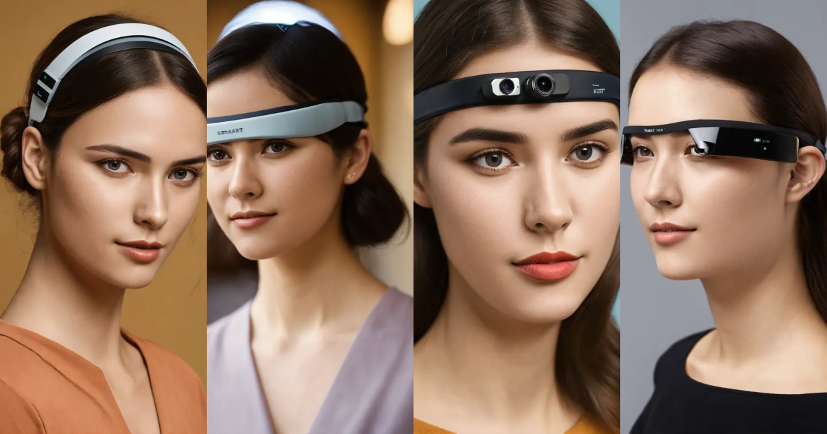 Lexica - Smart elegant small headband on visually impaired individual ...