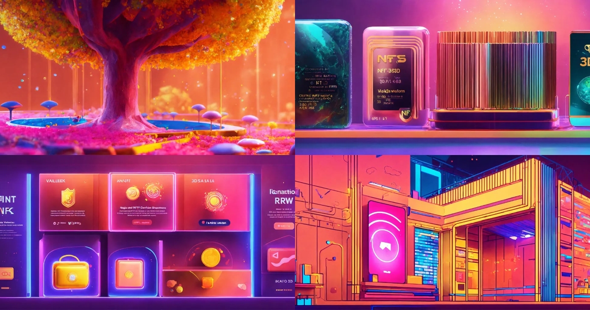 Lexica - Craft an interactive 3D visualization of a digital wallet ...