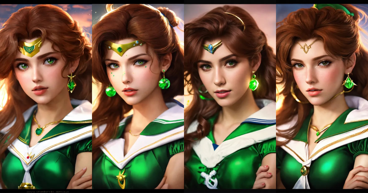 Lexica - Sailor Jupiter as a real life human, realistic