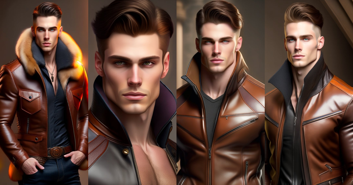 Lexica - Fawn and pale skin, bright eyes, dark hair, muscular build ...