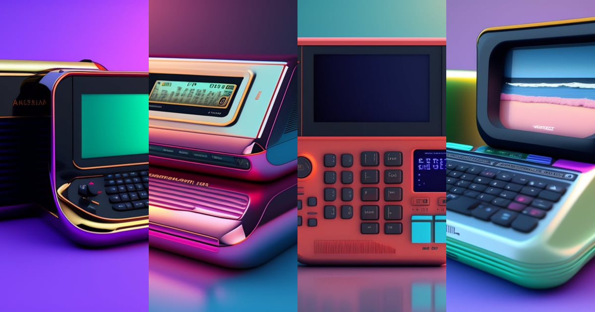 Lexica - Vintage personal handheld computer assistance devices, 1990s ...