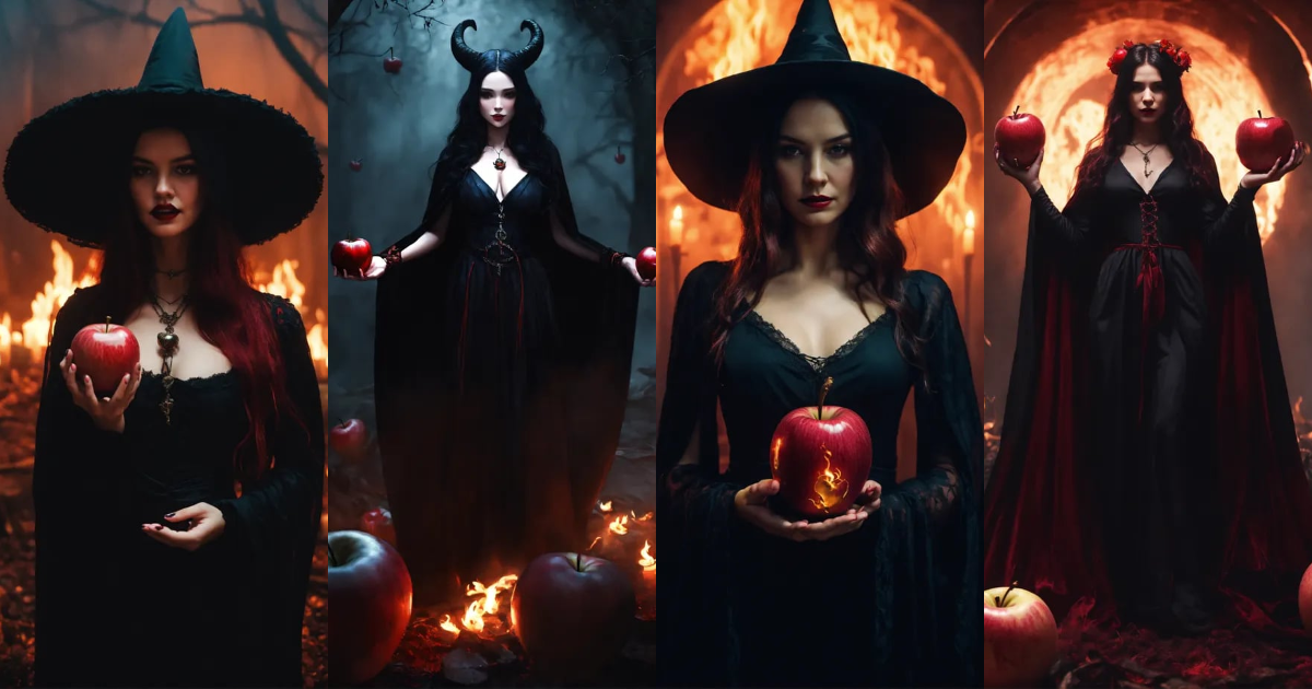 Lexica - Lilith, witch characteristics, evil vibes, dark magic, holding ...