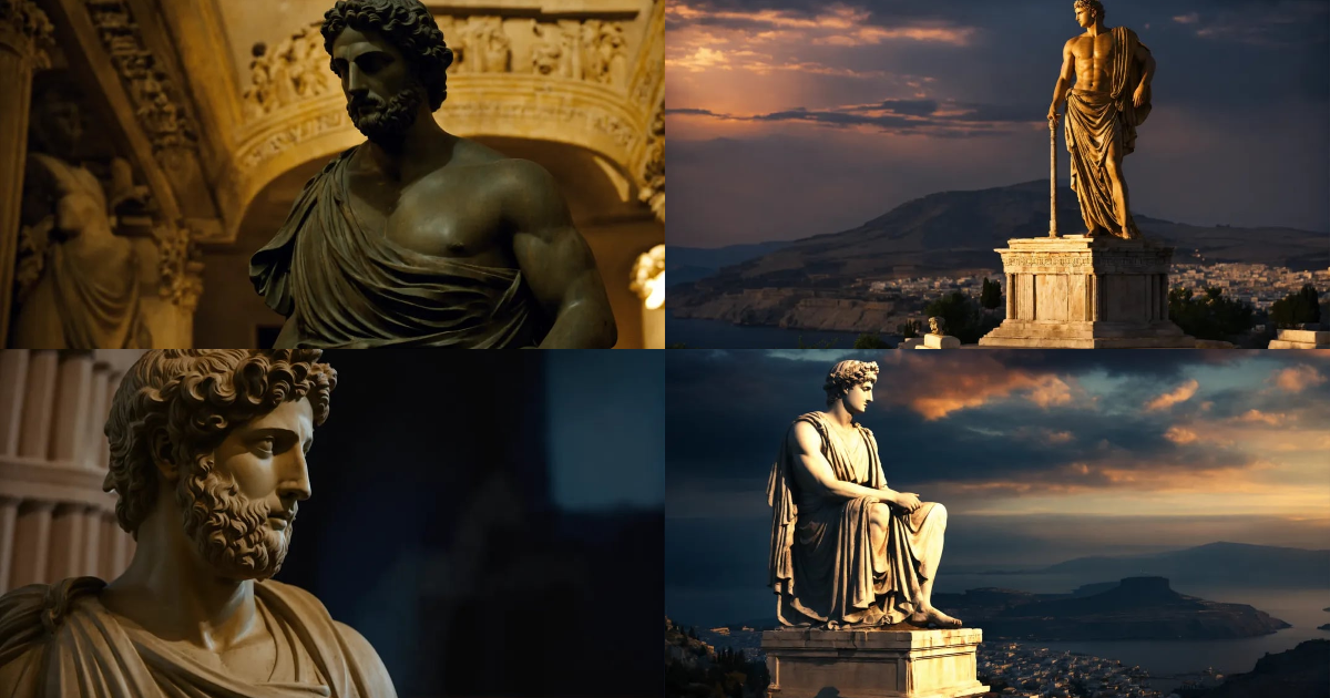 Lexica - Greek statue, persistent, controlling stress, ancient Greece ...