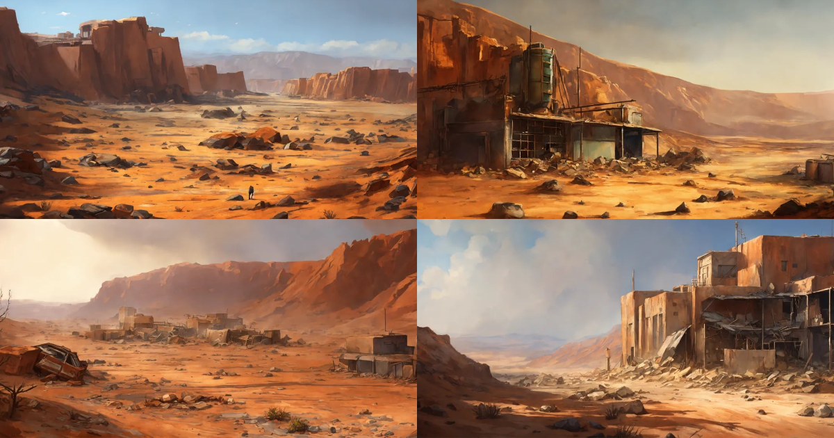 Lexica - Conept art digital realistic painting, post apocalyptic ...