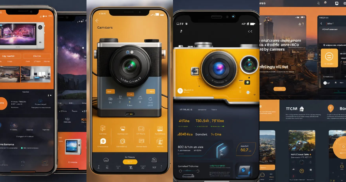 Lexica - Crie uma tela de um app de telefone que integre cameras e ...